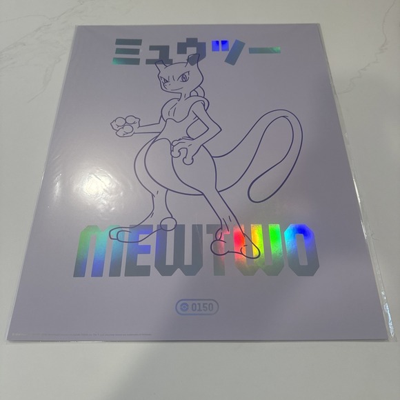 Art | Pokemon X Target Mewtwo Poster Limited Edition 3th Anniversary ...